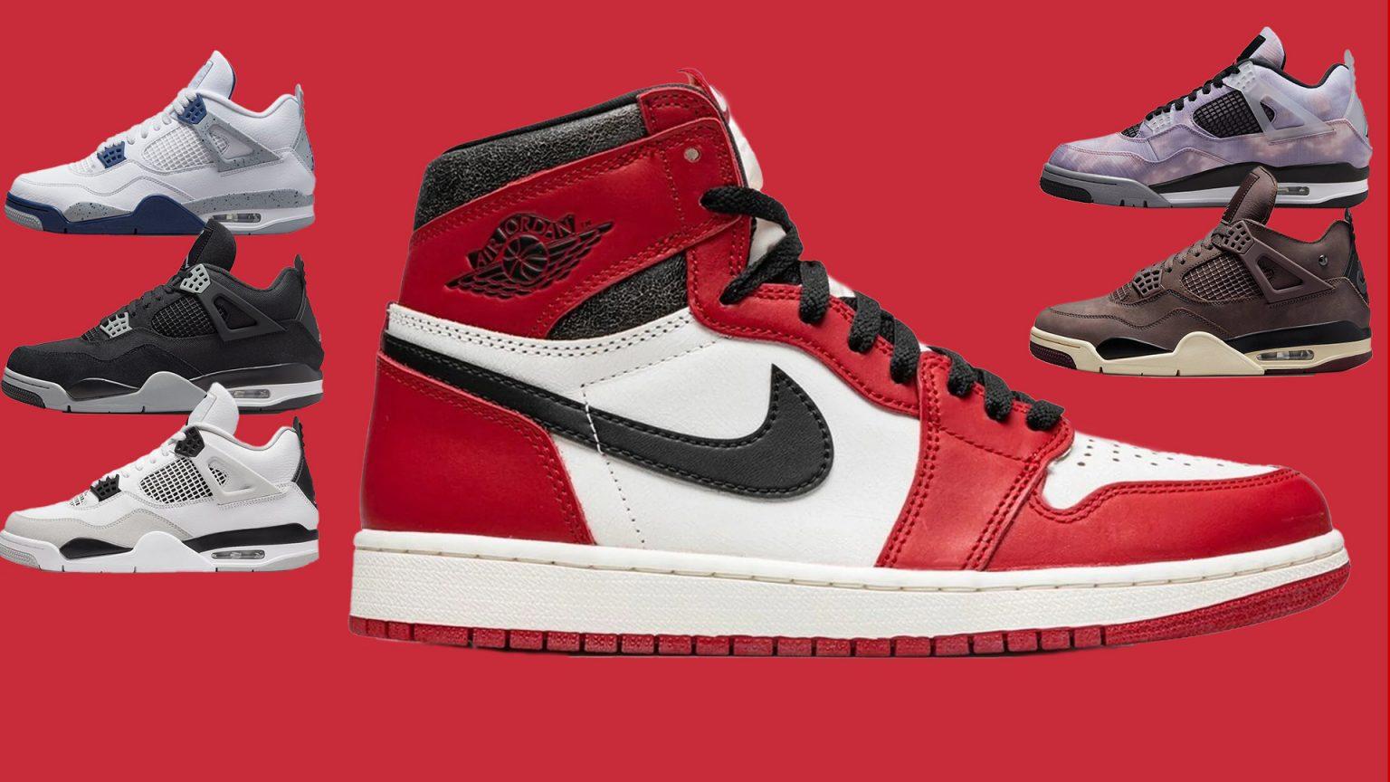 Il franchising Jordan Brand is back con 6 modelli iconici rivisitati ...
